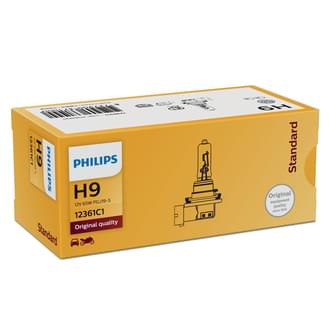 Philips Halogen Globe H9 12V 65W PGJ19-5 Standard Boxed (Single ...
