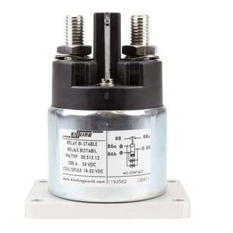 Kissling Bi-Stable Power Relay 24V 500A Bottom Mount — Nationwide Auto ...