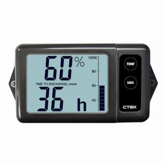 CTEK Battery and System LCD Monitor Panel Max 100A System Load ...