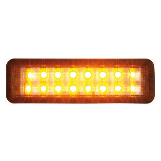 Roadvision LED Indicator Bull Bar Lamp 12/24V Amber Flush Mount ...