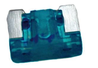 Low Profile Mini Blade Fuse 15A Blue (Pack of 20) — Nationwide Auto Parts