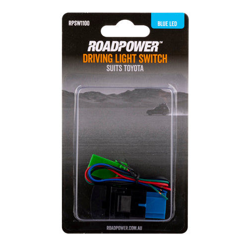 Switch Roadpower Driving Light Suits Toyota Prado 2018-on Includes Har ...